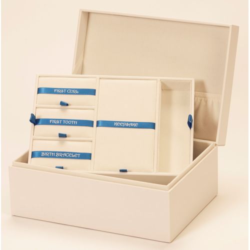 Baby Boy Blue Keepsake Memory Box gift Idea | eBay